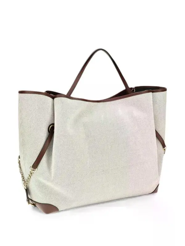 Chloé Large Carry Tote Bag - Neutrals