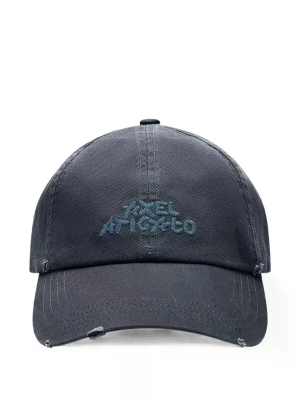 Axel Arigato Floral Washed Cap - Grey