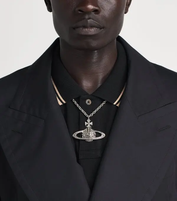 VIVIENNE WESTWOOD Mini Bas Relief Orb Pendant Necklace