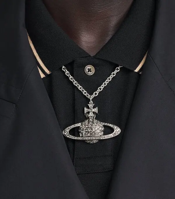 VIVIENNE WESTWOOD Mini Bas Relief Orb Pendant Necklace