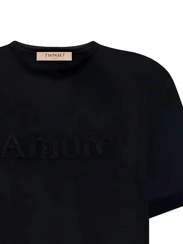 TWINSET Bead-embellished T-shirt