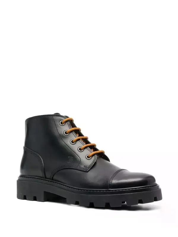 TOD'S Lace-up Leather Boots