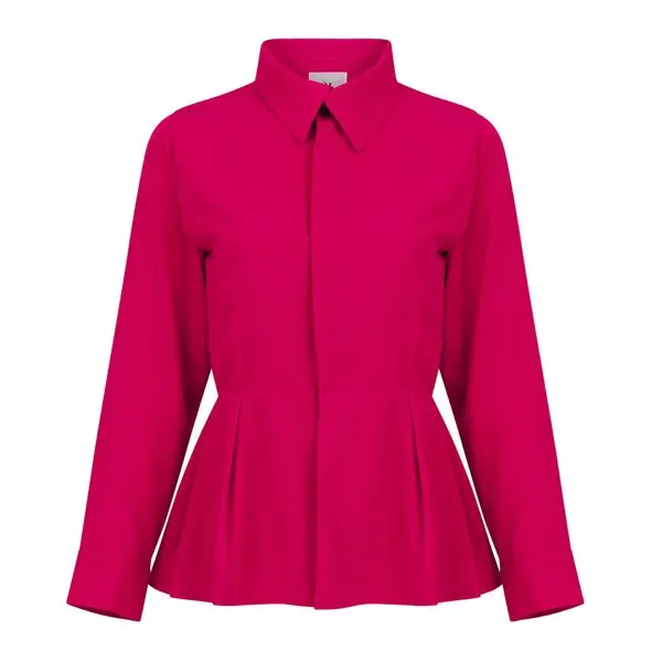 MARY DICKOW Ida Blouse Pink - Red