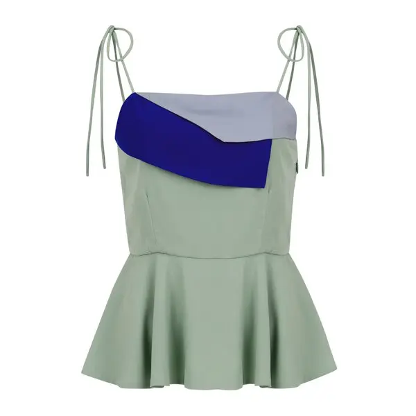 MARY DICKOW Lena Top-sage - Green