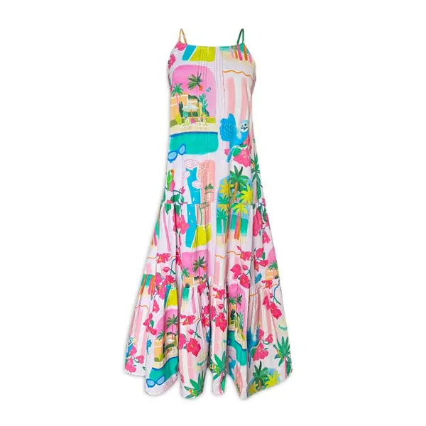 PICK HAPPY Maxi Cotton Dress