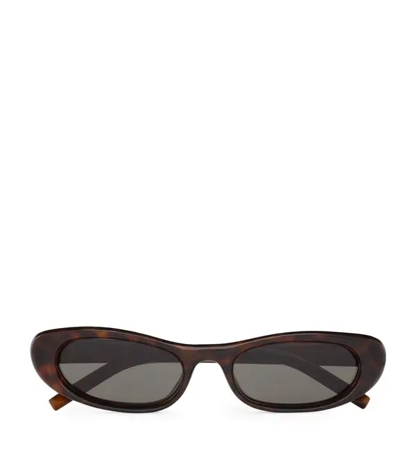 Saint Laurent Acetate Sl 557 Sunglasses - Brown