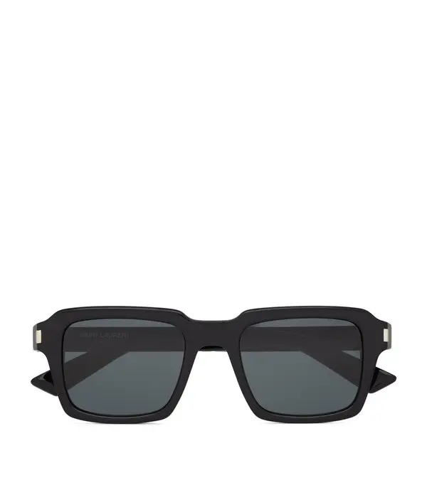 Saint Laurent Acetate Sl 947 Square Sunglasses - Black