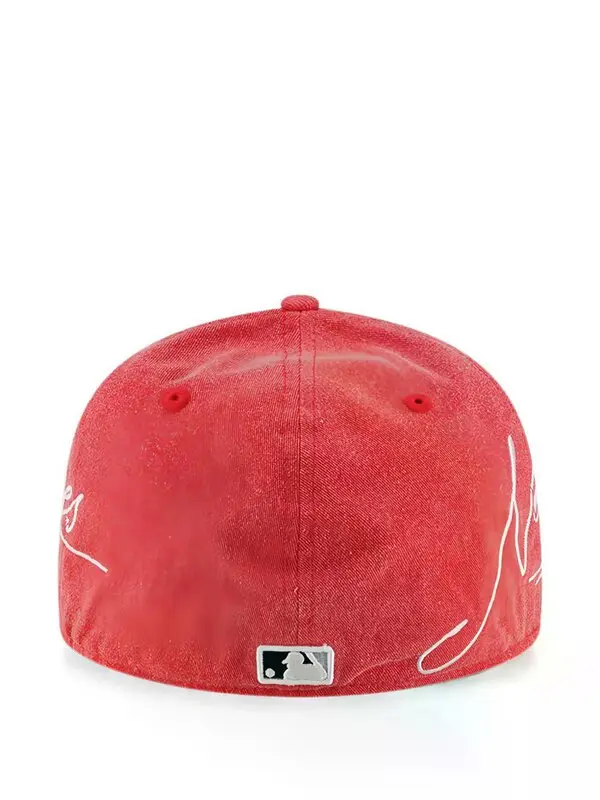 New Era New York Yankees Mlb 59fifty Script-embroidered Cap