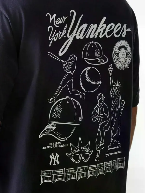 New Era Yankees Mlb Graphic-print T-shirt