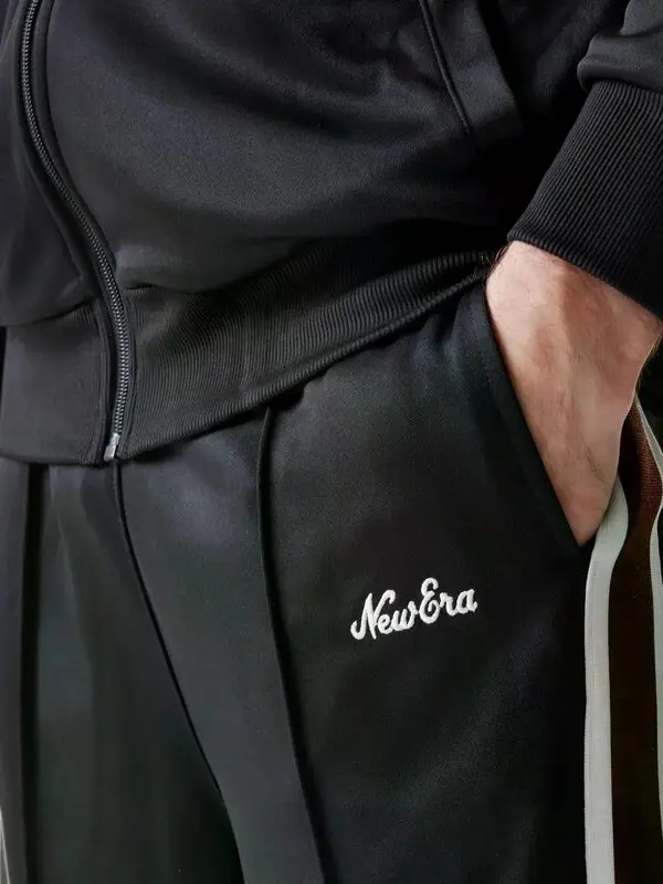 New Era Logo-embroidered Side-stripe Track Pants