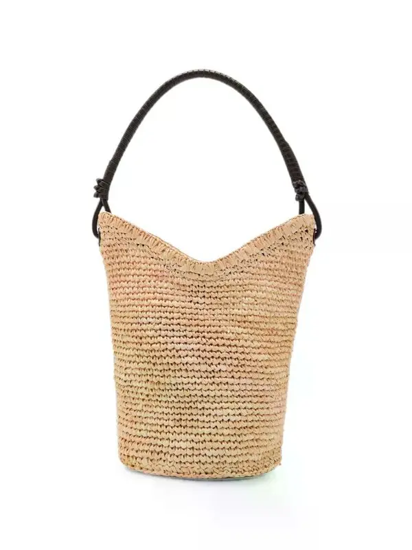 Staud Lani Woven Bucket Bag