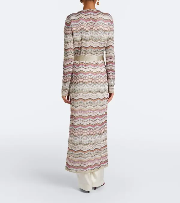 Missoni Zigzag Lame Cardigan