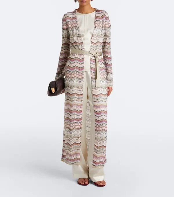 Missoni Zigzag Lame Cardigan