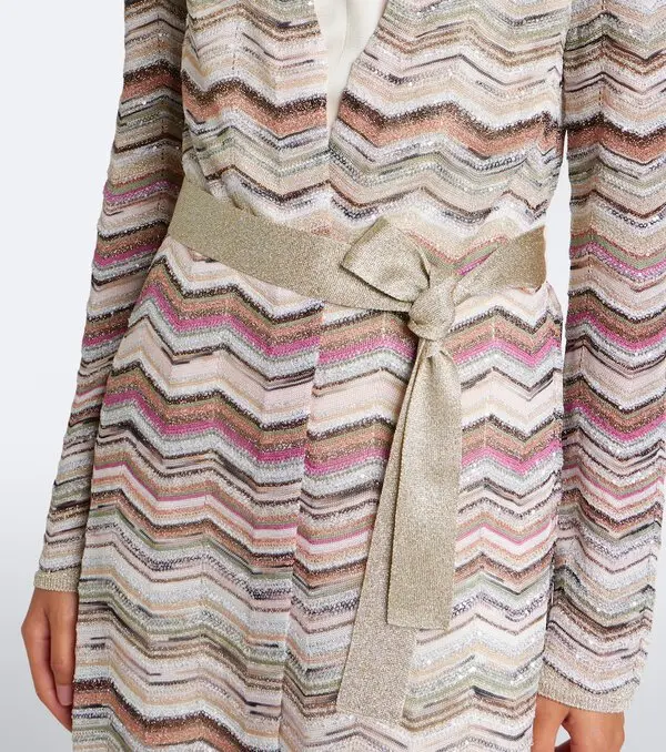 Missoni Zigzag Lame Cardigan