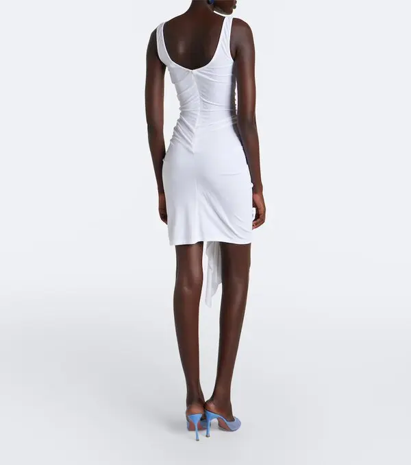 Christopher Esber Salacia Ruched Jersey Minidress