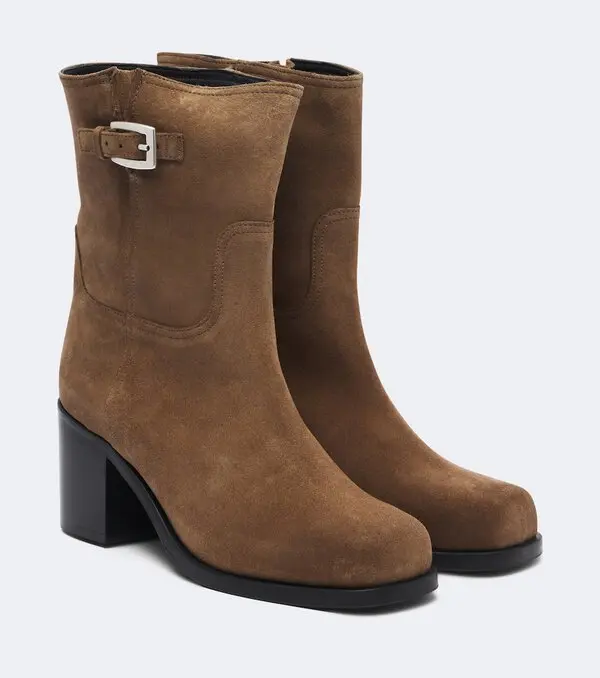 Staud Brooklyn Suede Ankle Boots
