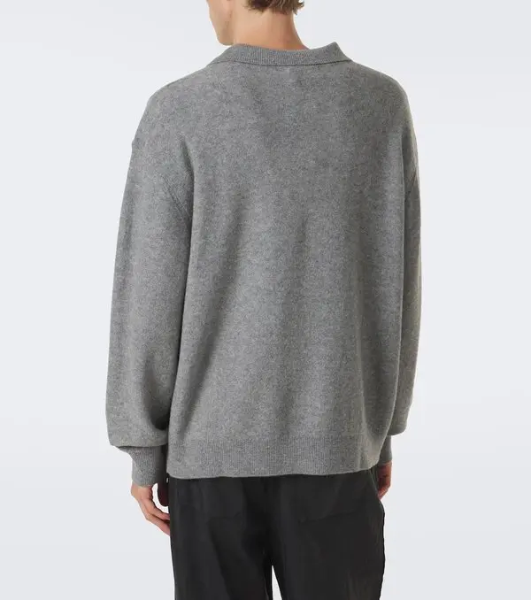 FRAME Wool Polo Sweater