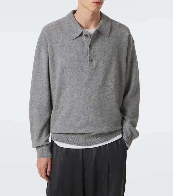 FRAME Wool Polo Sweater