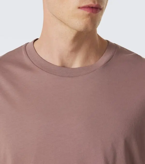 FRAME Cotton Jersey T-shirt - Brown