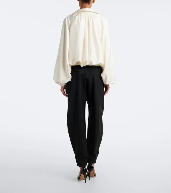 RÓHE Wool And Mohair Balloon Pants