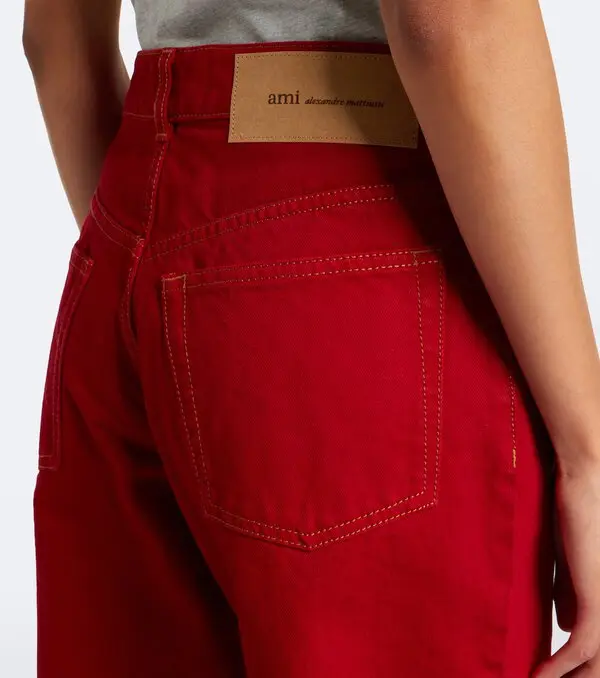AMI Paris Wide-leg Jeans