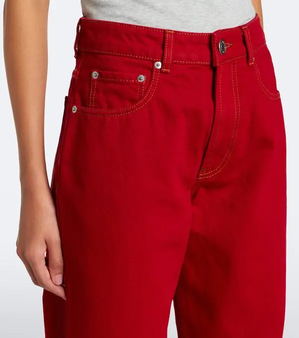 AMI Paris Wide-leg Jeans