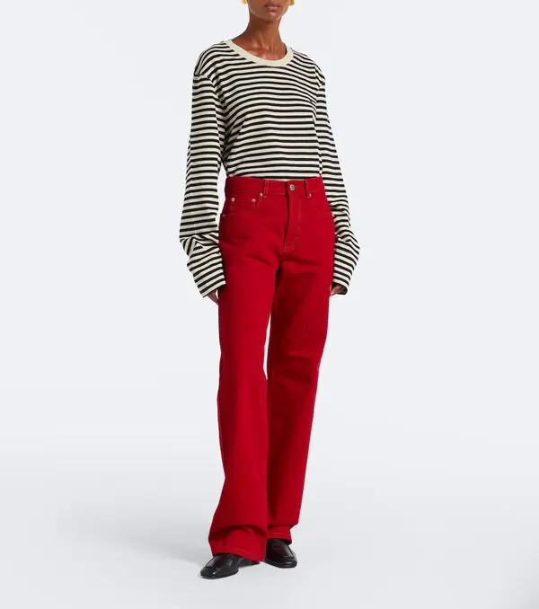 AMI Paris Wide-leg Jeans