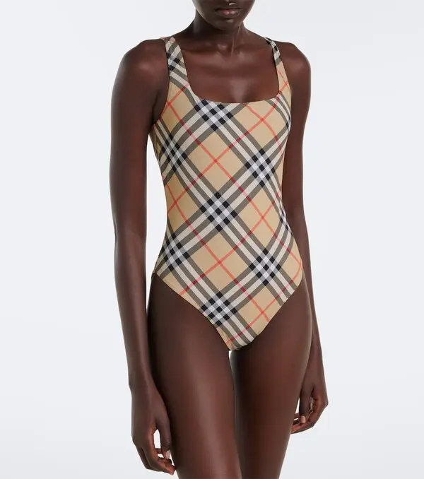 Burberry Check Swimsuit
