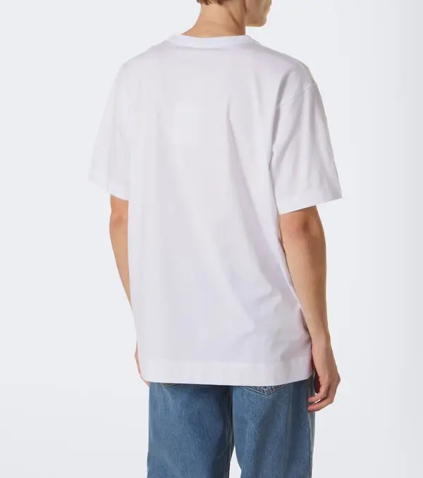 Dries Van Noten Cotton Jersey T-shirt - White
