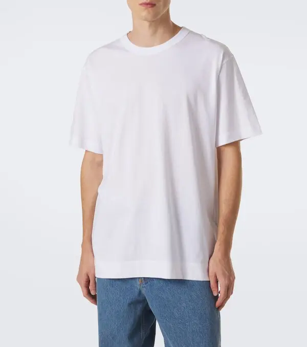 Dries Van Noten Cotton Jersey T-shirt - White
