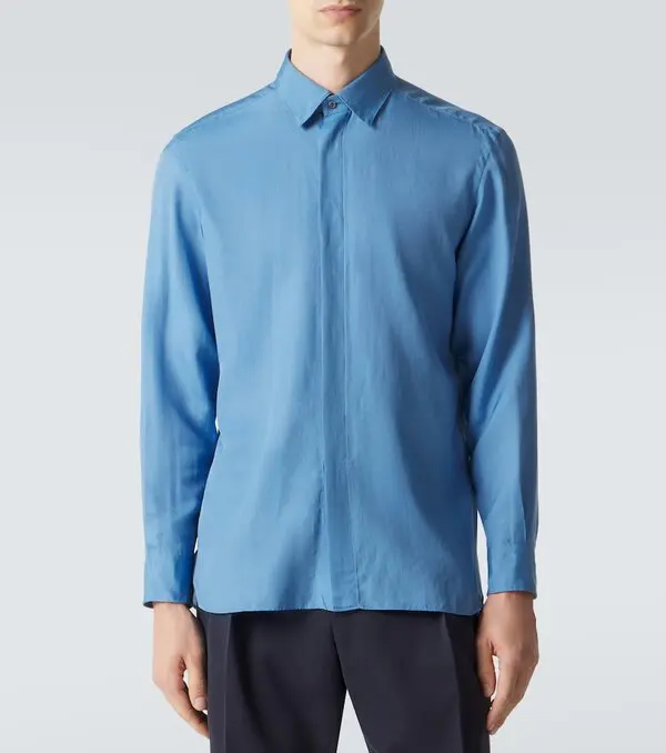 TOM FORD Cotton And Silk Shirt