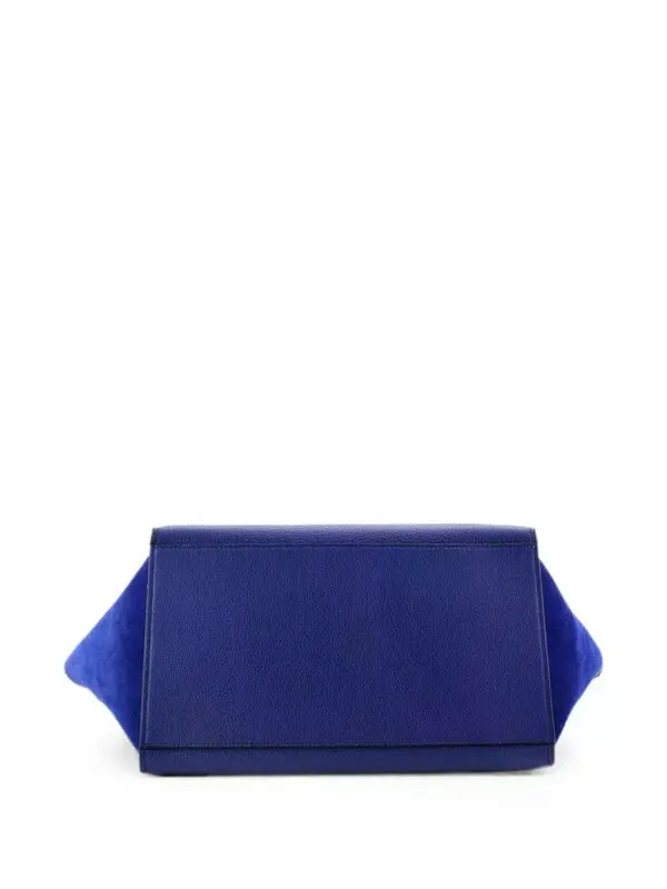 Celine Trapeze Bag Leather Medium Satchel
