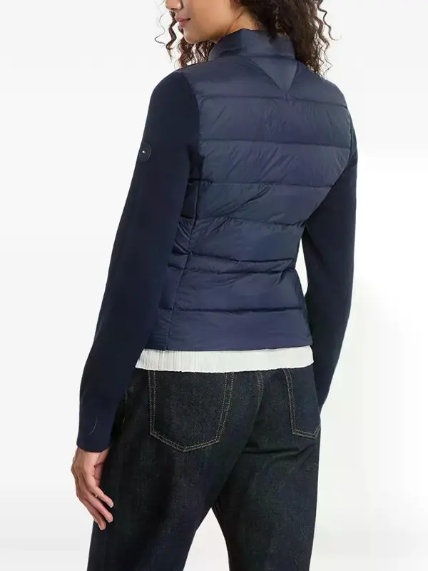 Tommy Hilfiger Quilted Knit-sleeve Jacket