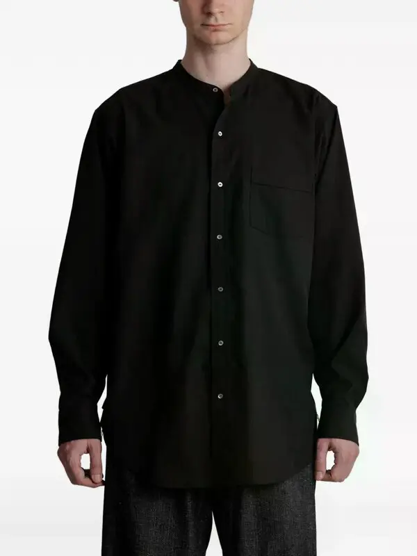 TAIGA TAKAHASHI Lot.104 Band-collar Shirt
