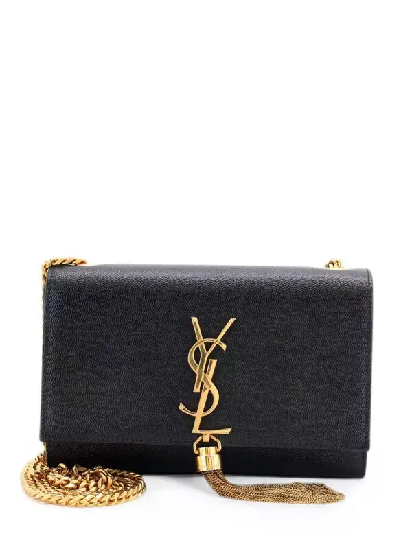 Saint Laurent Monogram Tassel Crossbody Bag