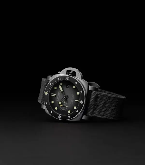 Panerai Stainless Steel Submersible Navy Seals Watch