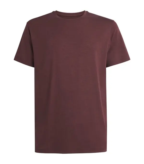 Derek Rose Basel Lounge T-shirt - Brown