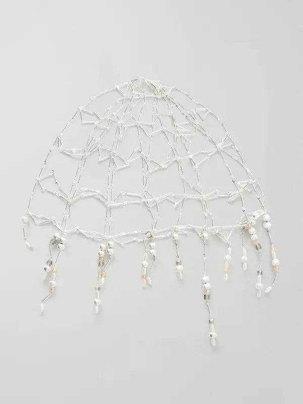 Rabanne Chainmail Beads-embellished Headpiece