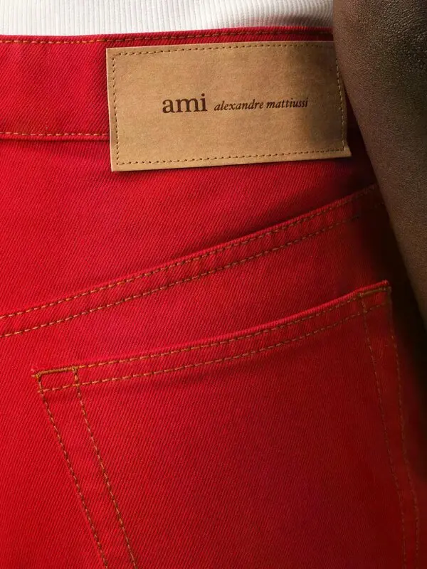 AMI Paris Large-fit Cotton Jeans
