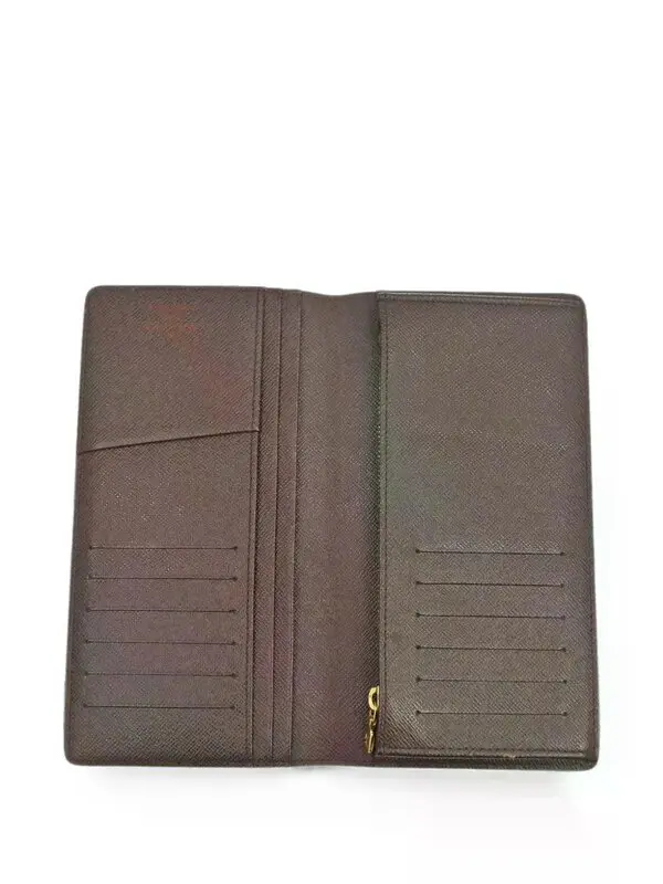 LOUIS VUITTON 2013 Portefeuille Brazza Damier Ebène Wallet