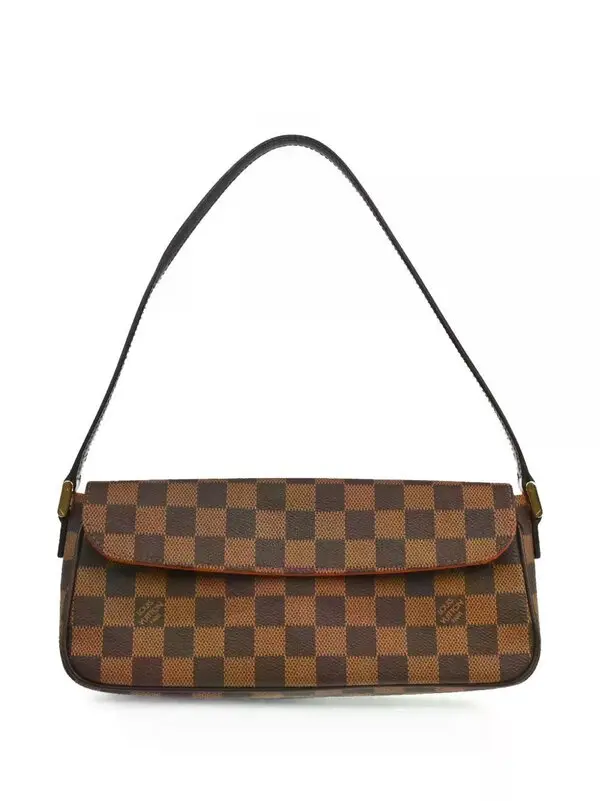LOUIS VUITTON Damier Ebene Recoleta Shoulder Bag
