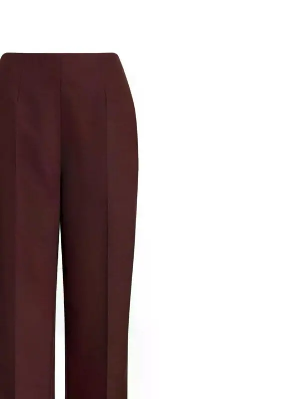 Alberta Ferretti Pressed Crease Trousers