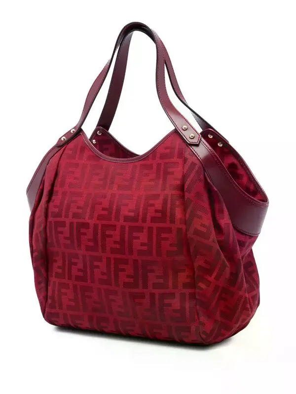 Fendi 2000-2010 Zucca Canvas Chef Tote Bag