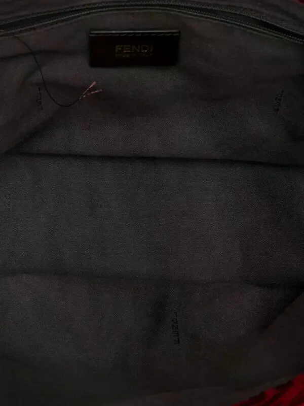 Fendi 2000-2010 Zucca Canvas Chef Tote Bag
