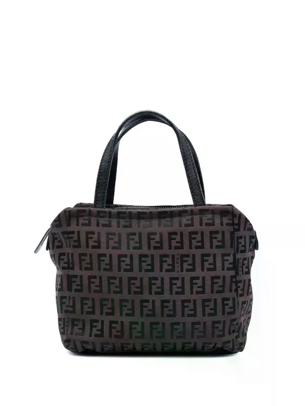 Fendi 2000-2010 Zucchino Canvas Handbag