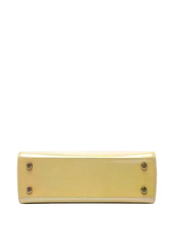 LOUIS VUITTON 2011 Monogram Vernis Brea Mm Satchel - Neutrals