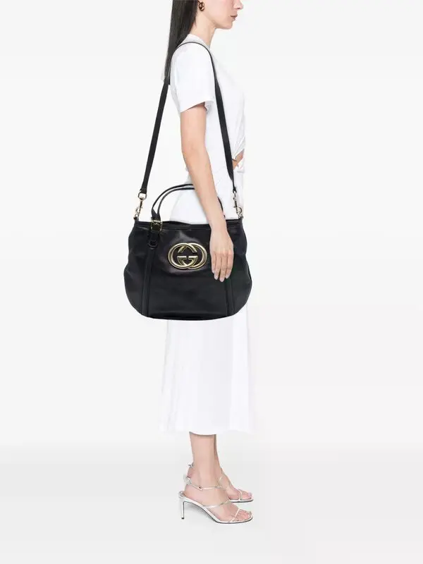 Gucci 2016-2026 Medium Calfskin Britt Satchel