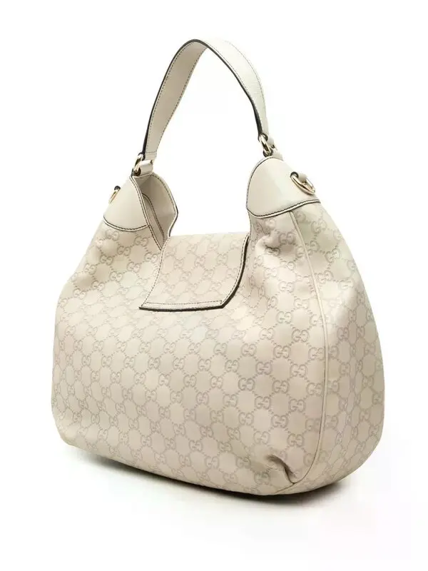 Gucci 2000-2015 Medium Guccissima Emily Flap Satchel