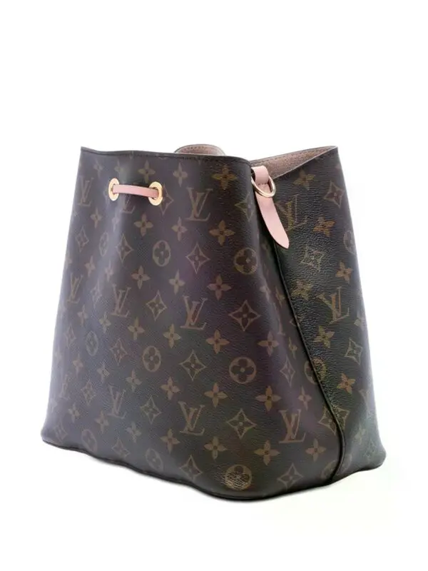 LOUIS VUITTON 2018 Monogram Neonoe Mm Bucket Bag - Brown