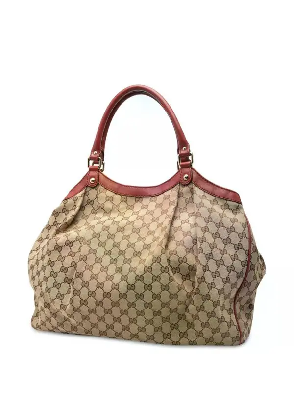 Gucci 2000-2015 Large Gg Canvas Sukey Tote Bag